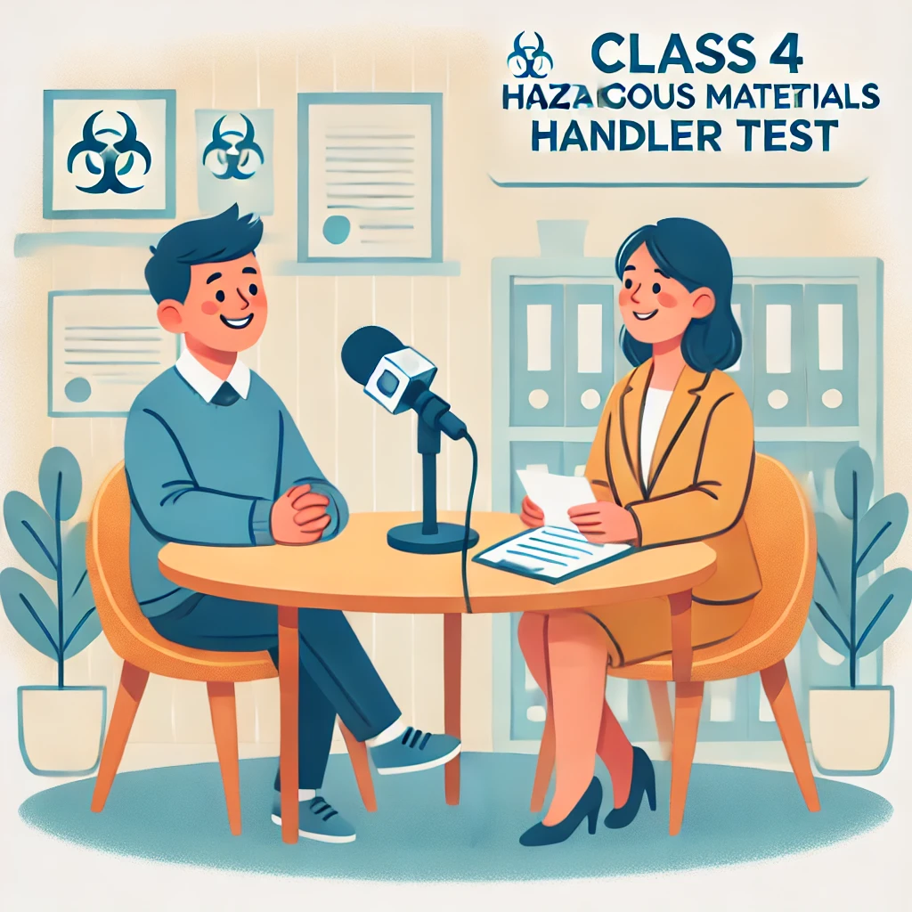 Study Methods and Tips from Successful Class 4 Hazardous Materials ...